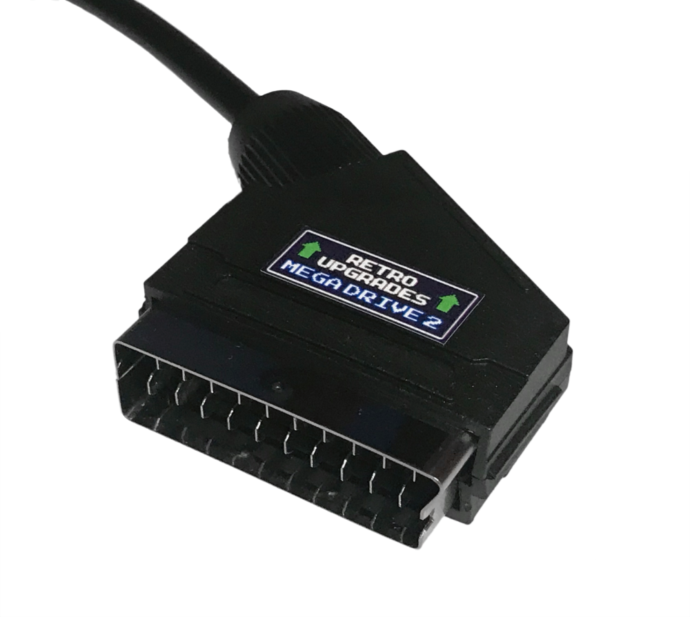 Sega Mega Drive/Genesis 2 RGB SCART Cable - Retro Upgrades