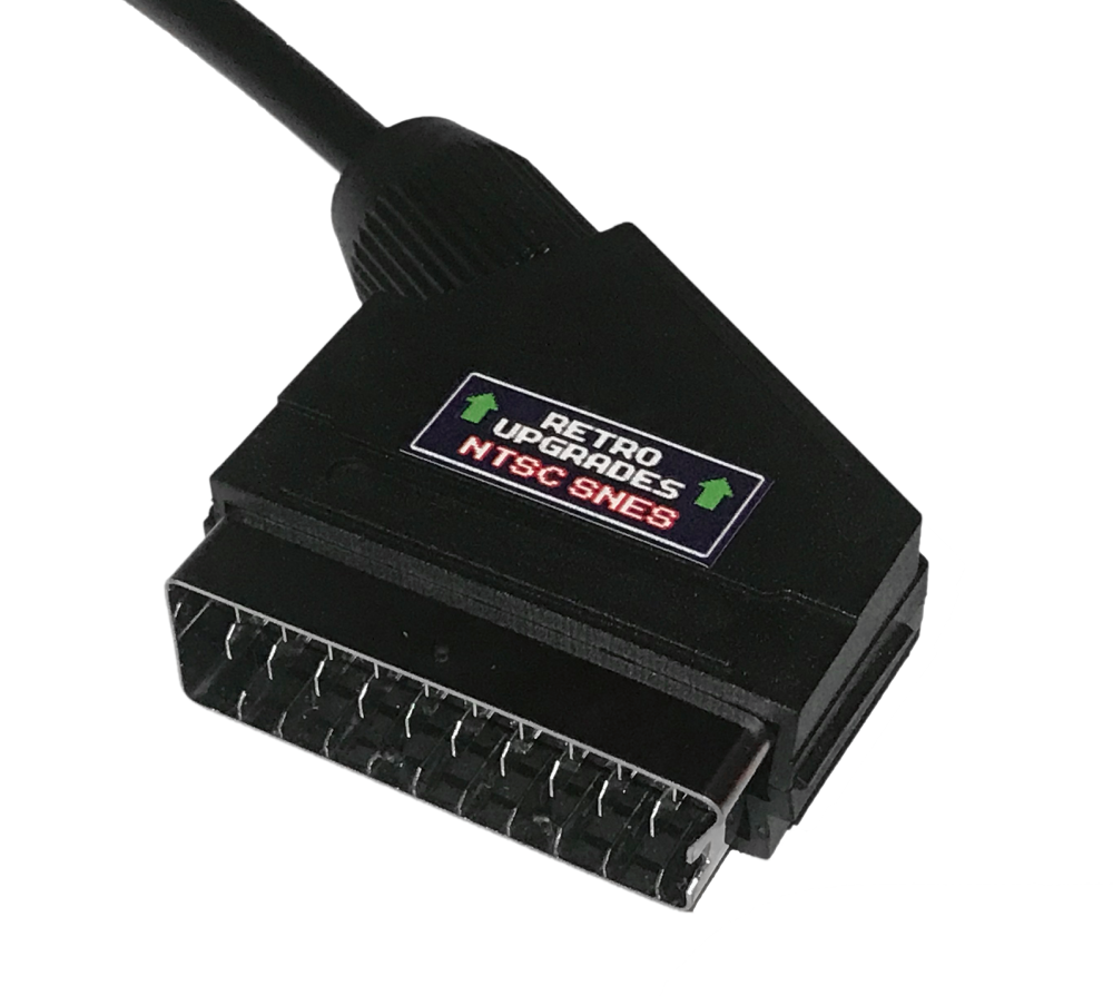 Super Nintendo SNES RGB SCART Cable NTSC CSYNC - Retro Upgrades