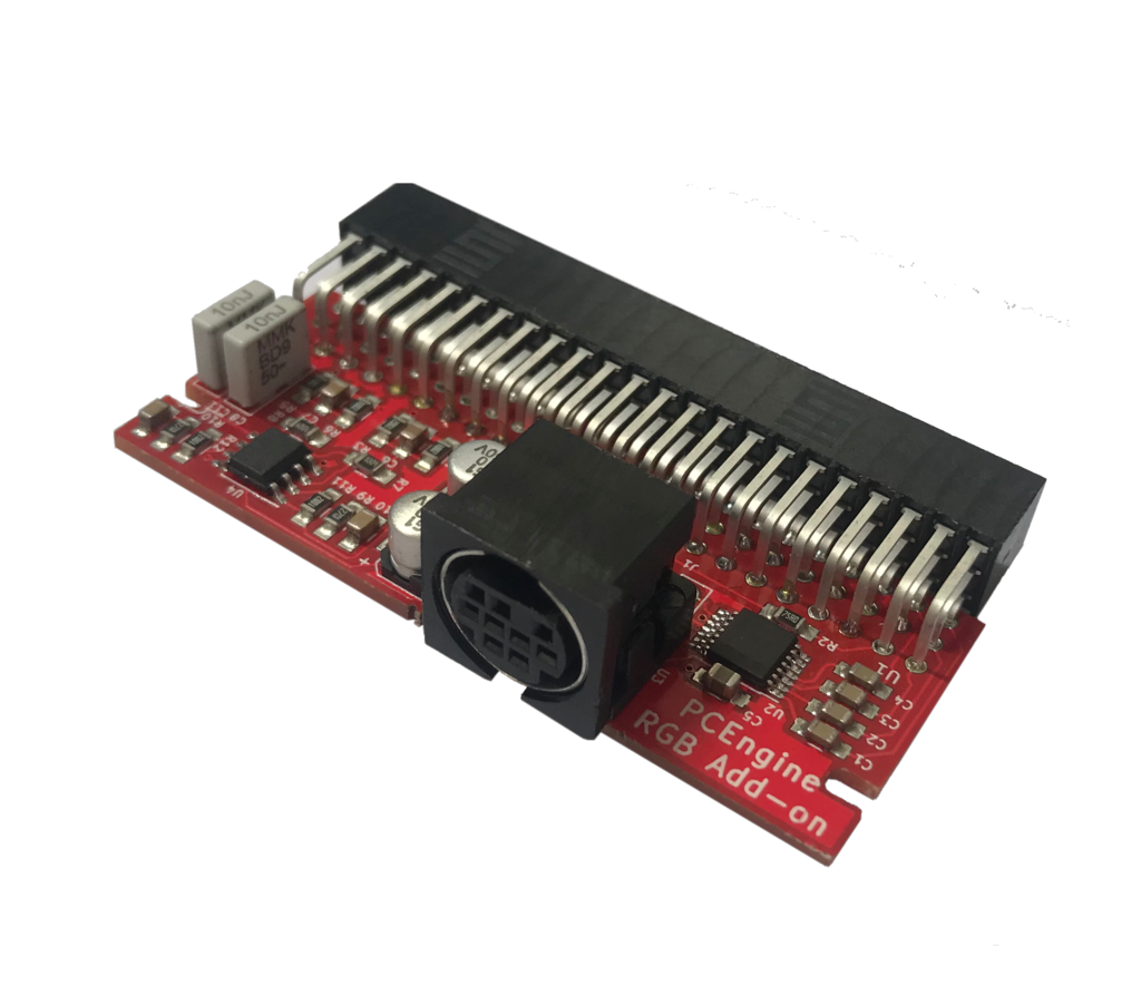 NEC PC Engine RGB Add-On Board - Retro Upgrades