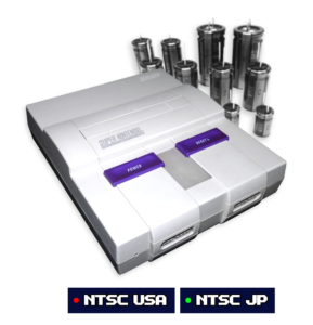 Super Nintendo/Super Famicom Capacitor Kit - Retro Upgrades