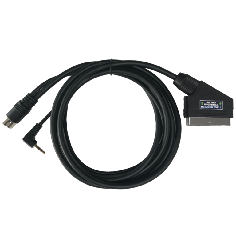Sega Mega Drive/Genesis 1 RGB SCART Cable - Retro Upgrades