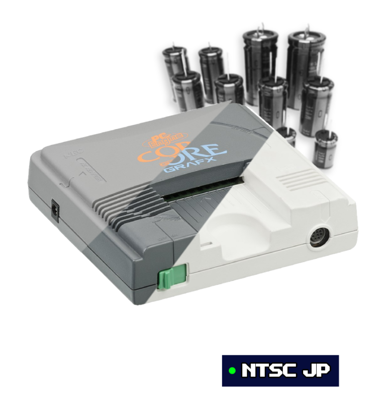 NEC PC Engine Original, CoreGrafx I+II, Shuttle & SuperGrafx Capacitor ...