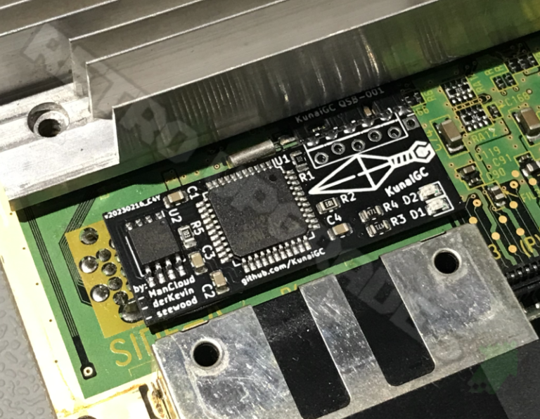 Nintendo GameCube Console GCDual & KunaiGC - Retro Upgrades