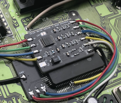Sega Mega Drive/Genesis Model 1 RGB Bypass Mod Kit Installation Guide ...
