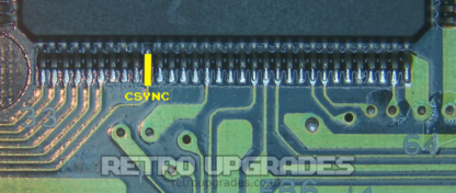 Sega Mega Drive/Genesis Model 1 RGB Bypass Mod Kit Installation Guide ...