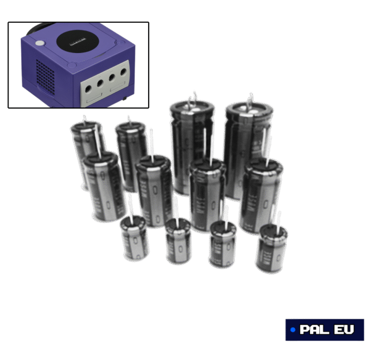 Nintendo GameCube Capacitor Kit - Retro Upgrades