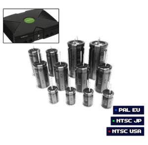 Microsoft Xbox Original Capacitor Kit - Retro Upgrades